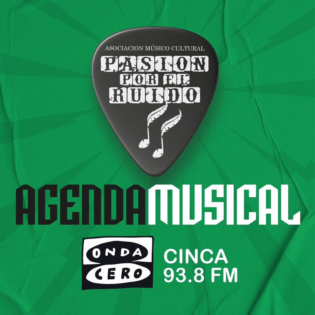 Pasión por el Ruido: agenda musical (24/11/2023) - Onda Cero Cinca